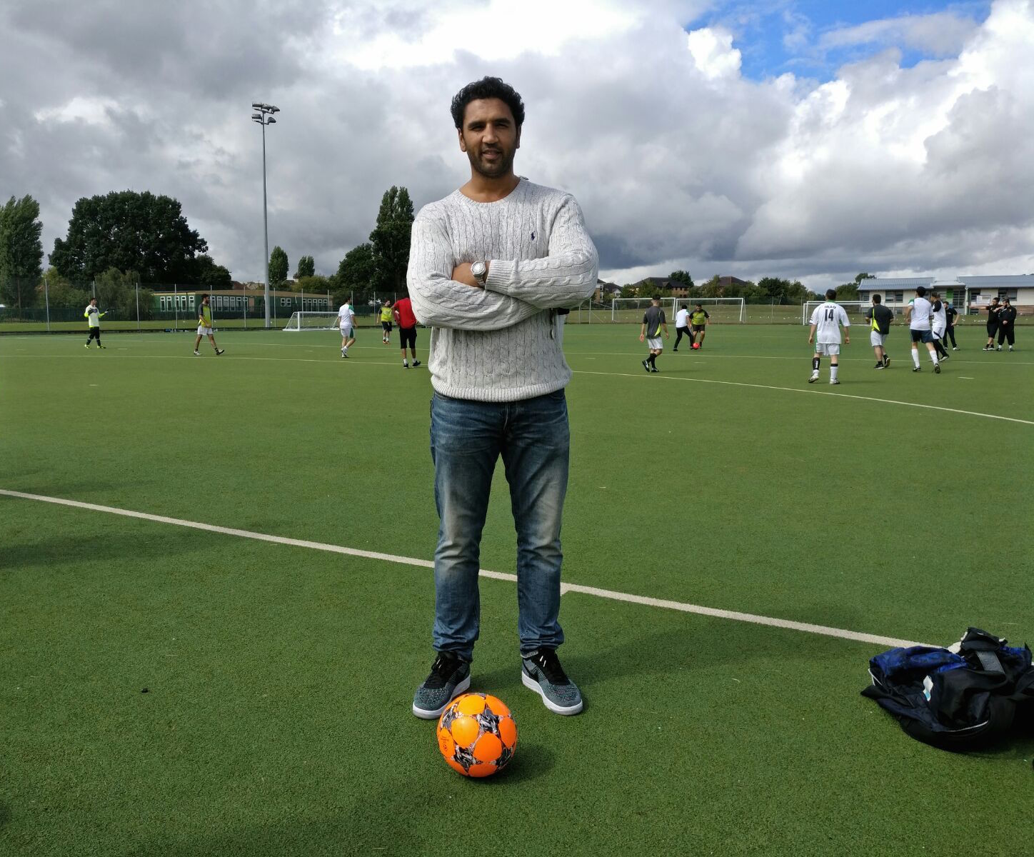 Ali Adams Attends The Yousef Zayni Annual Iraqi Football Tournament ...